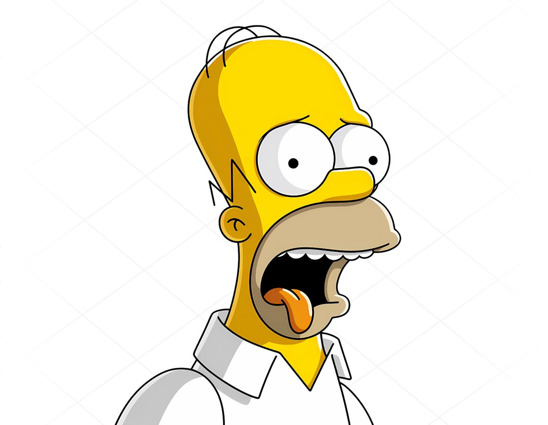 Simpsons Clip Art PNG Graphic Transparent PNG Digital Download 4 Free ...