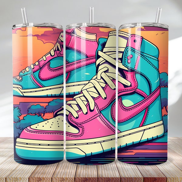 Nike Sneaker Tumbler Wrap - Etsy