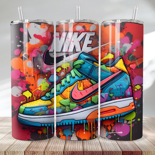 Nike Sneaker Tumbler Wrap - Etsy