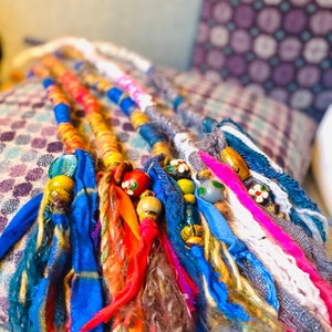 Unique Single Ended Dread Wrap | Hair Wrap | Dreadlock Extension | 21 ...