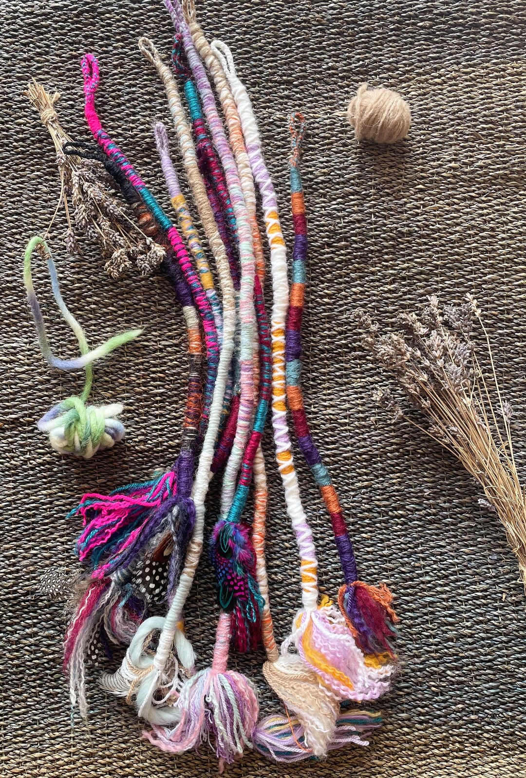 Hair Wrap | One Dreadlock Wrap Extension | Dread Wrap | Single Ended ...