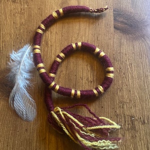 Harry Potter Hair Wrap One Dreadlock Wrap Extension Dread Wrap ...