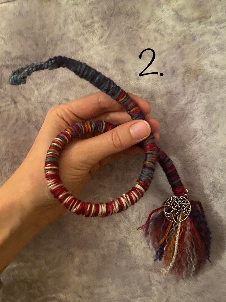 Tree of Life Hair Wrap Dreadlock Wrap Dread Wrap One Single - Etsy