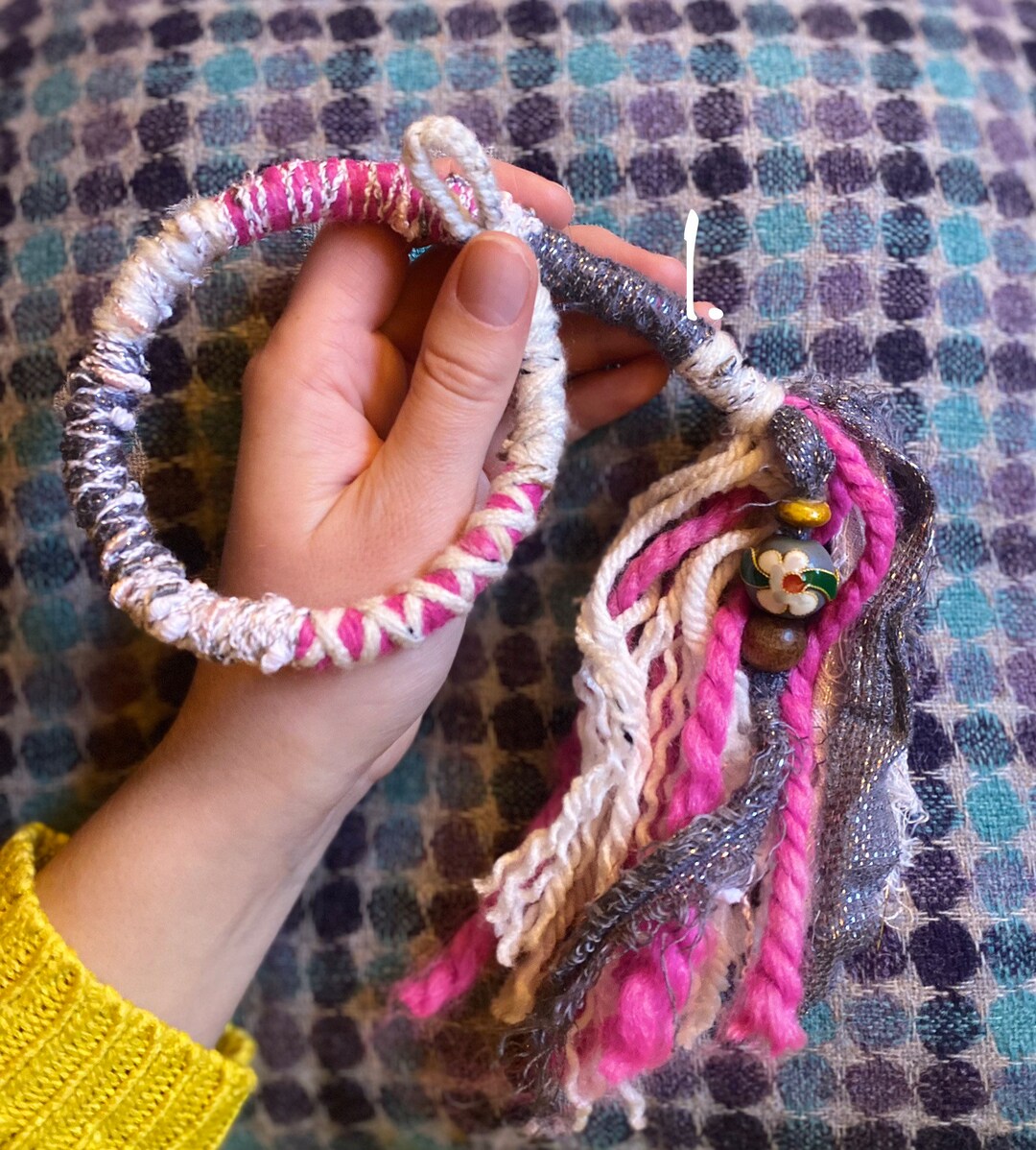 Unique Single Ended Dread Wrap Hair Wrap Dreadlock Extension 21-22 ...