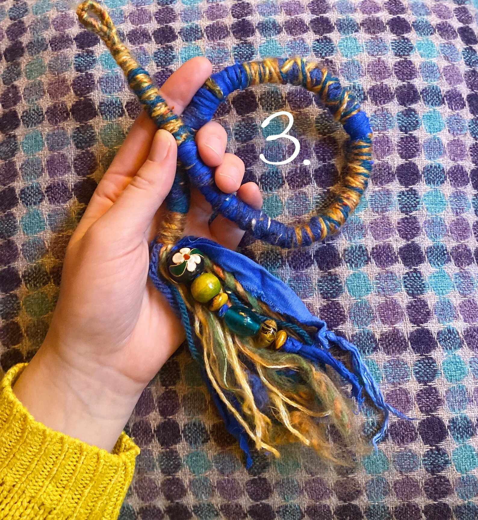 Unique Single Ended Dread Wrap Hair Wrap Dreadlock Extension 21-22 ...