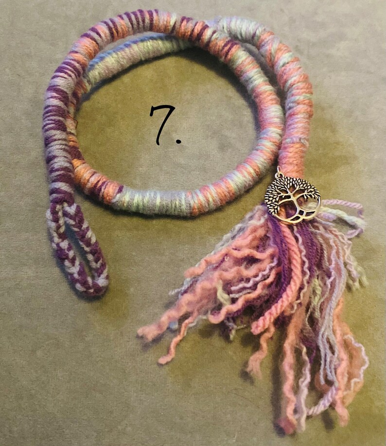 Hair Wrap One Dreadlock Wrap Extension Dread Wrap Single - Etsy