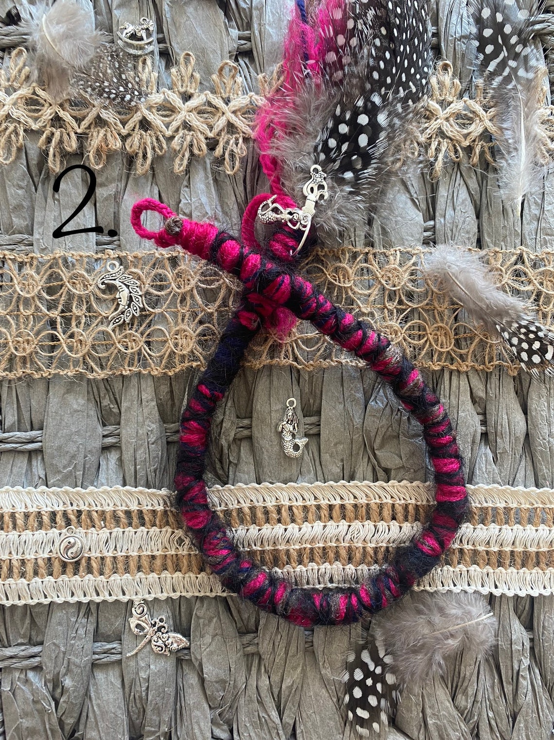 Hair Wrap One Dreadlock Wrap Extension Dread Wrap Single - Etsy