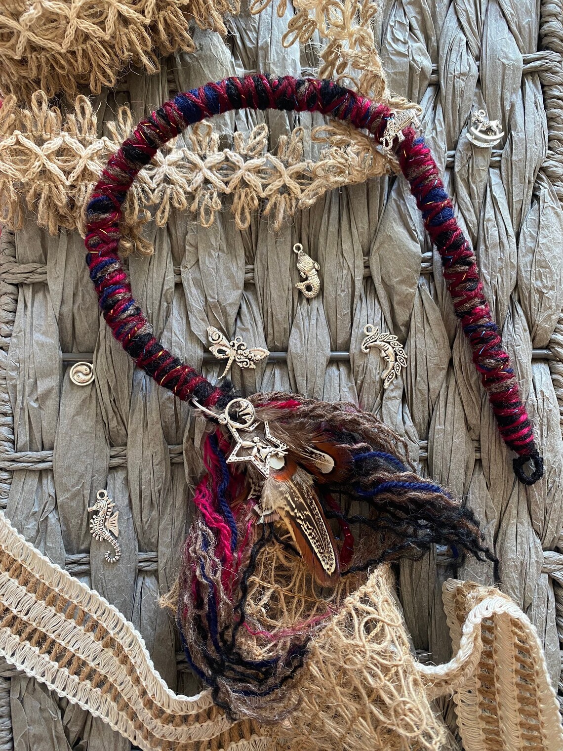 Hair Wrap One Dreadlock Wrap Extension Dread Wrap Single | Etsy