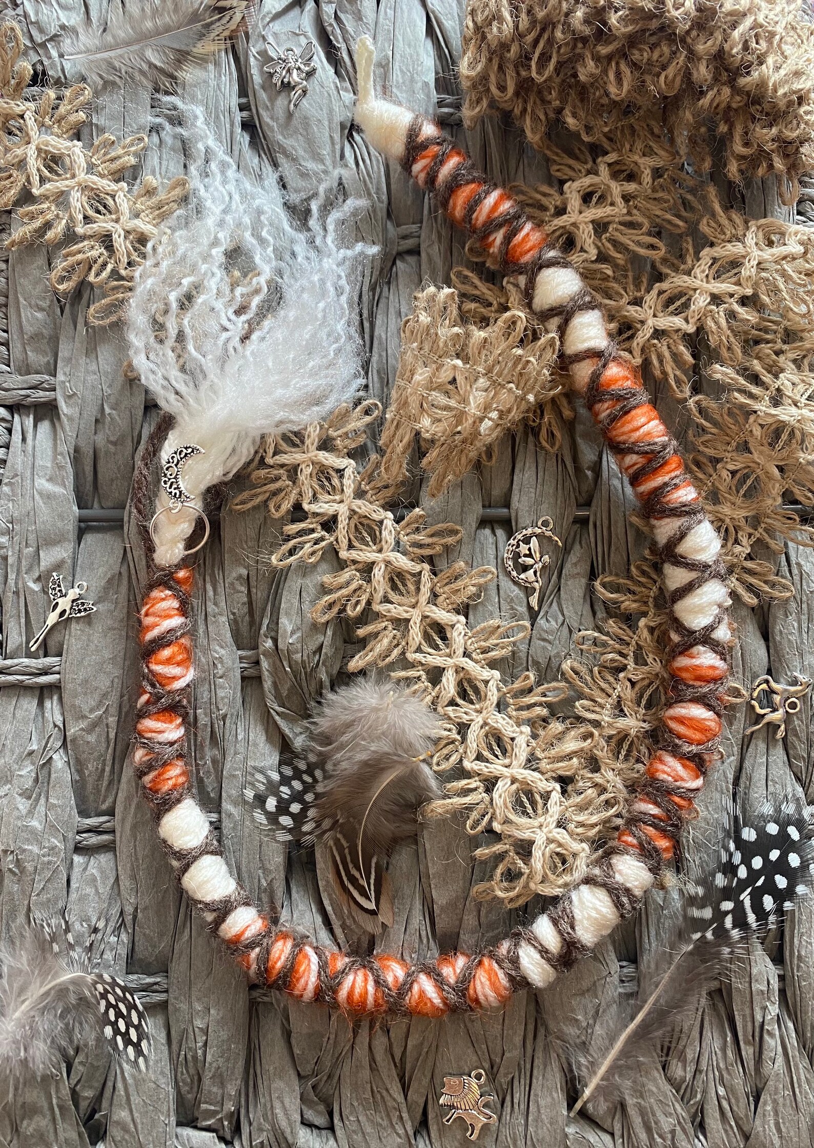 Hair Wrap One Dreadlock Wrap Extension Dread Wrap Single - Etsy