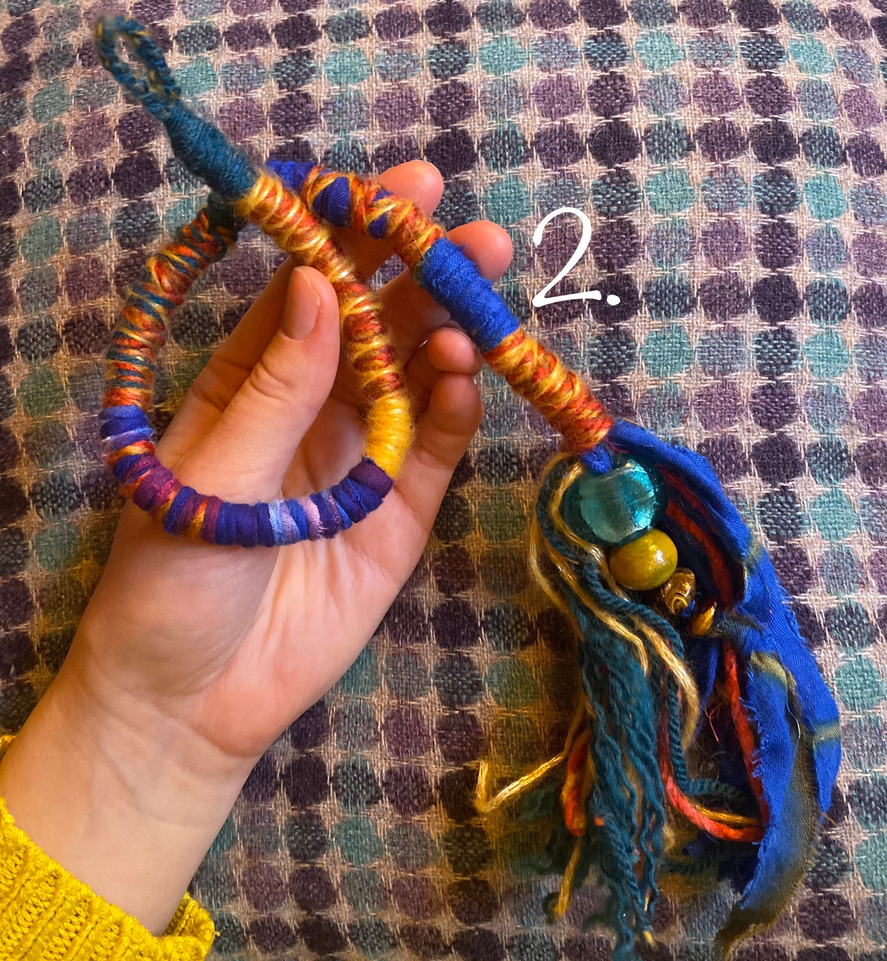 Unique Single Ended Dread Wrap Hair Wrap Dreadlock Extension 21-22 ...