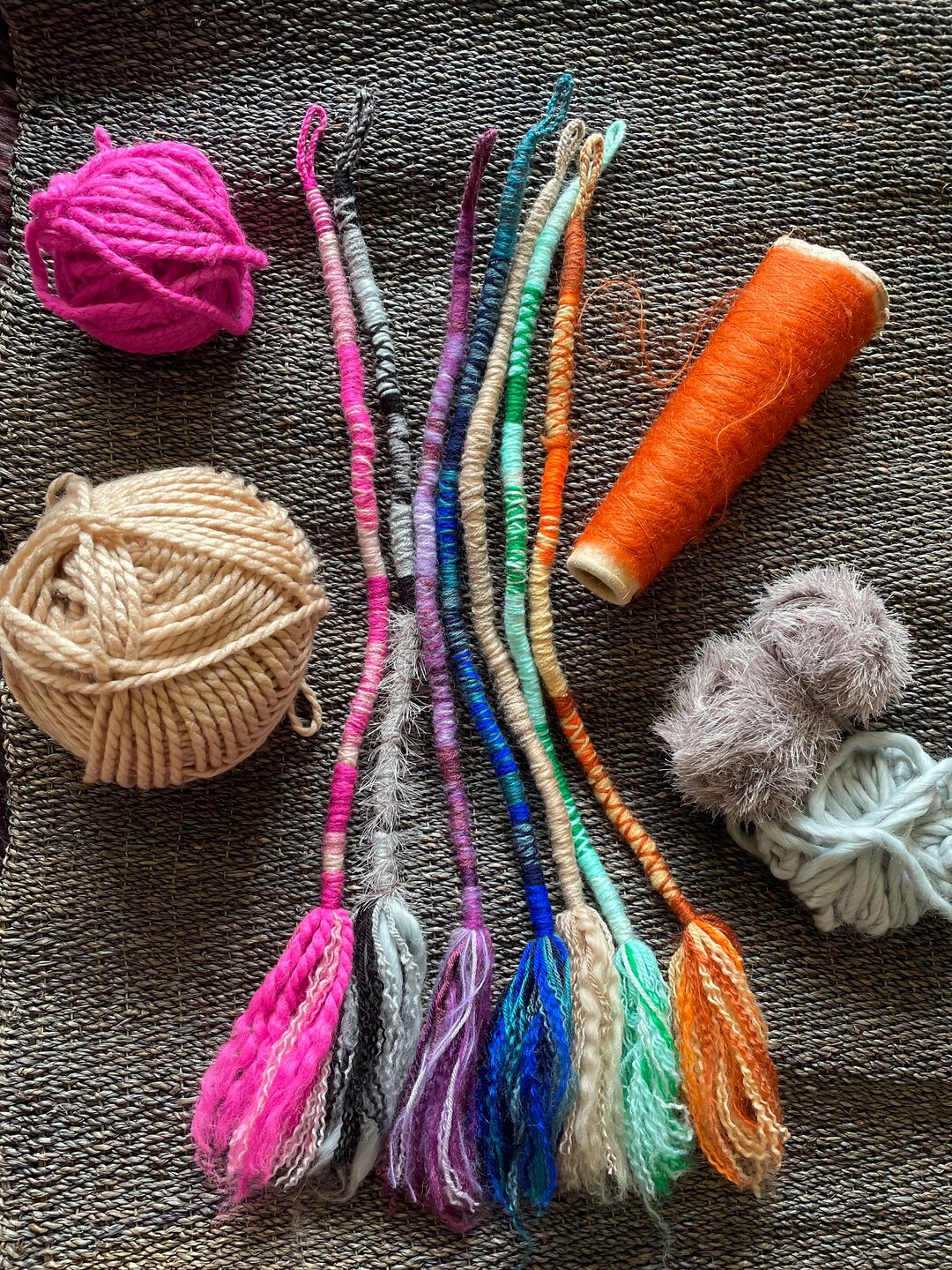 Mood Colour Hair Wrap | Dreadlock Wrap | One Single Ended Dread ...