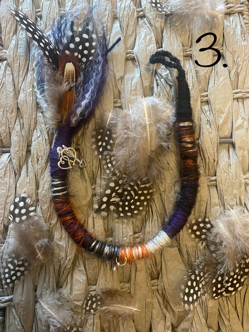 Hair Wrap One Dreadlock Wrap Extension Dread Wrap Single - Etsy