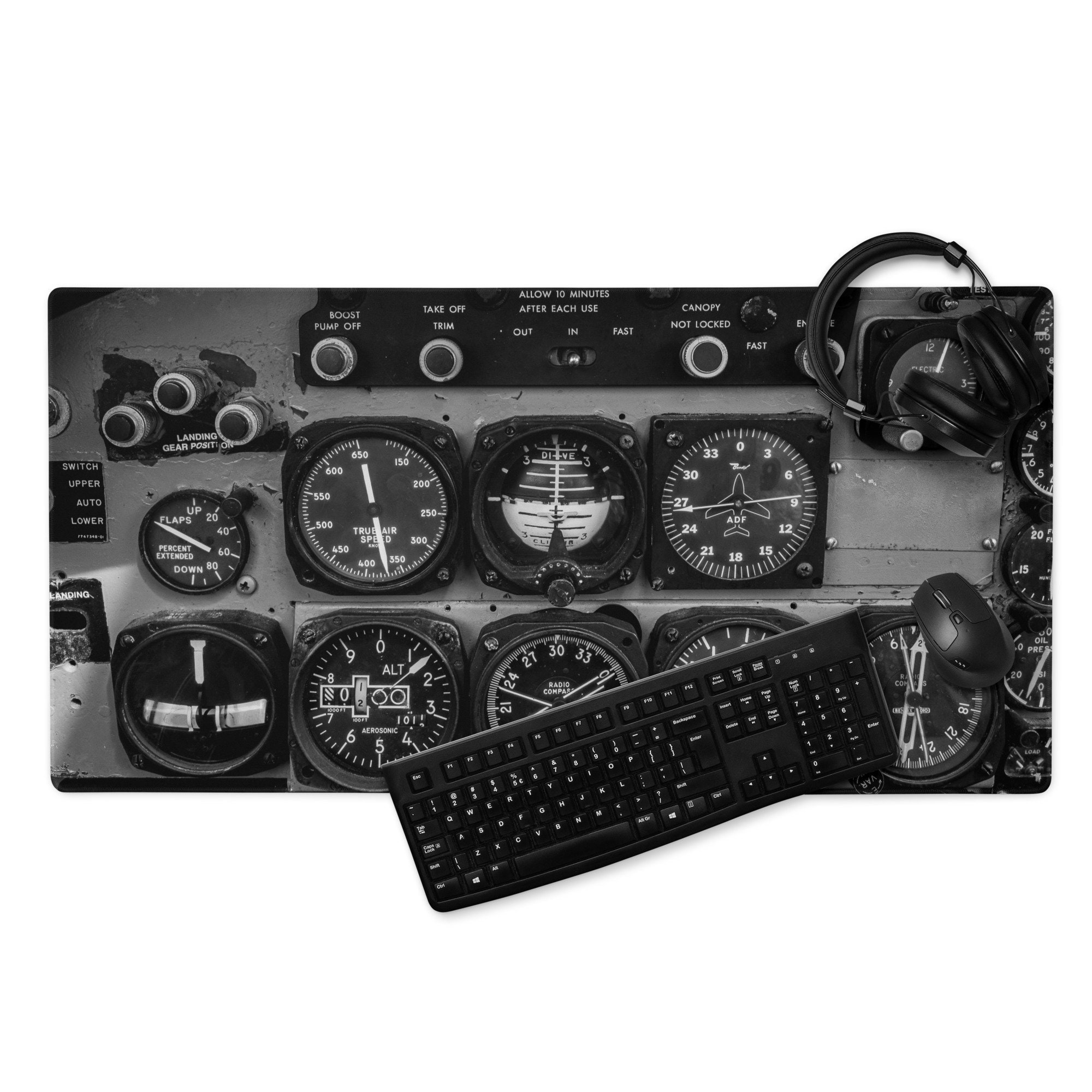 Cockpit Desk Mat / Mouse Pad - Etsy