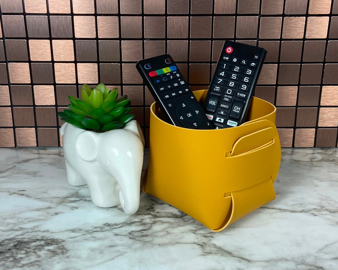 Small Storage PU Leather Personalized Bins(mix & Match) for Desks ...