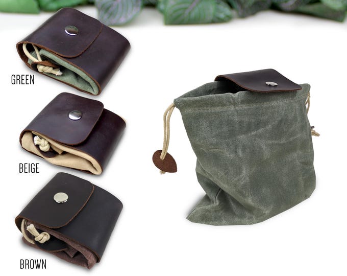 Collapsible Forager's Pouch - Etsy