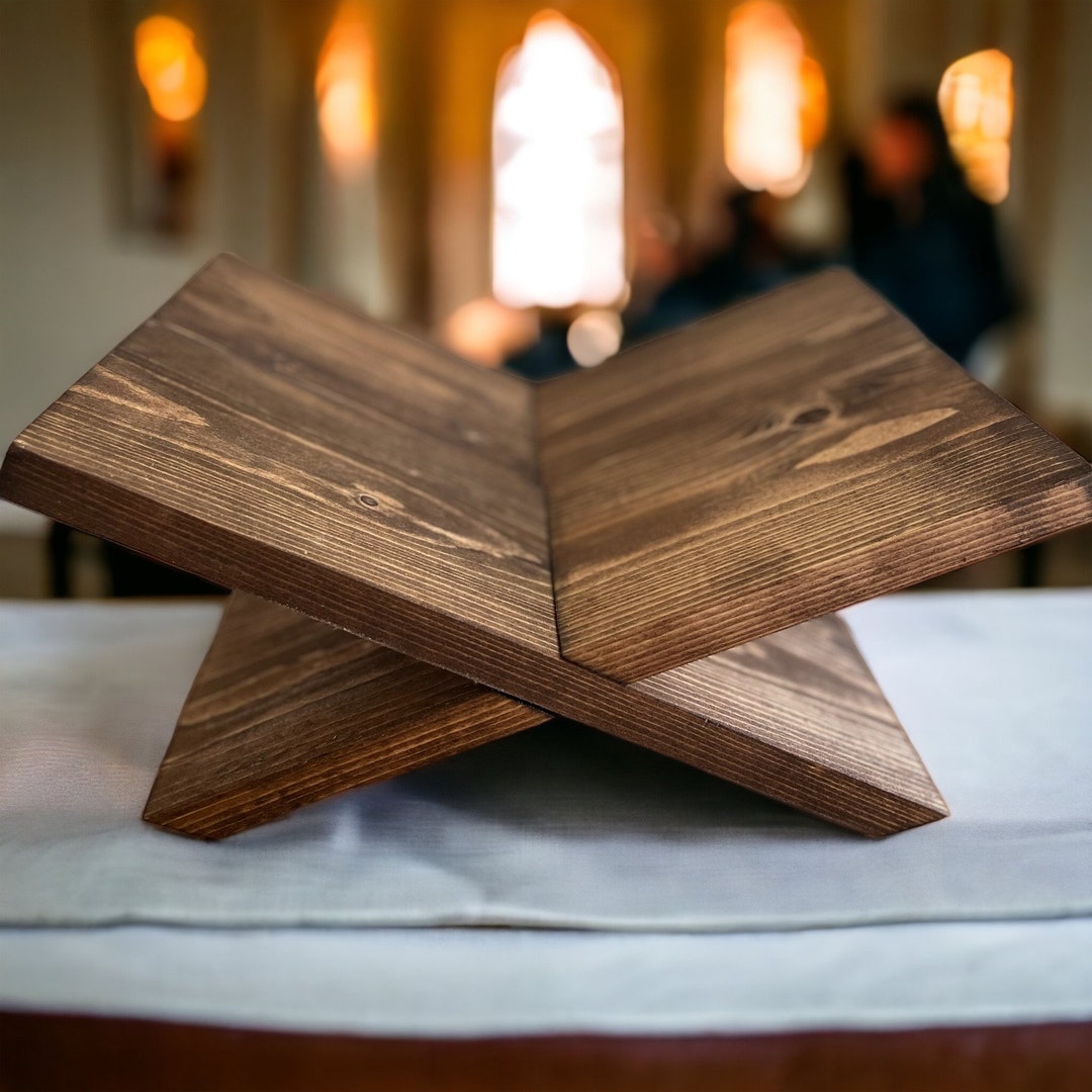 Bible Holder, Bible Stand, Stand for Studying, Church Library, Fall ...