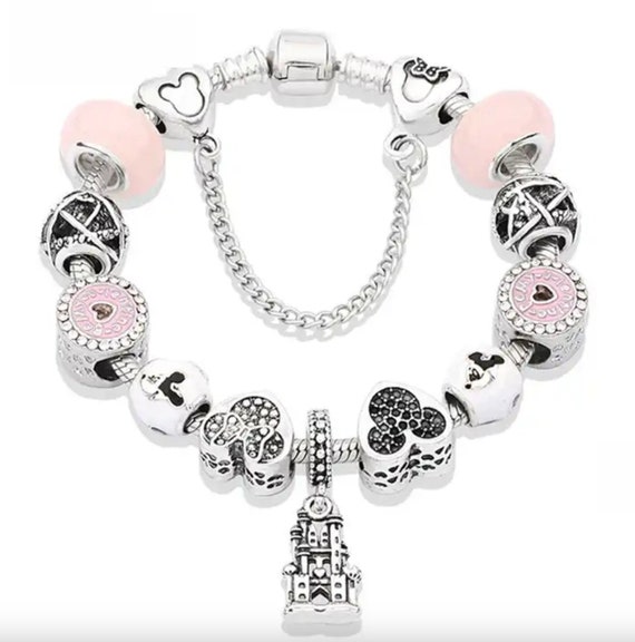 Kid s Pandora Style Castle Bracelet Etsy