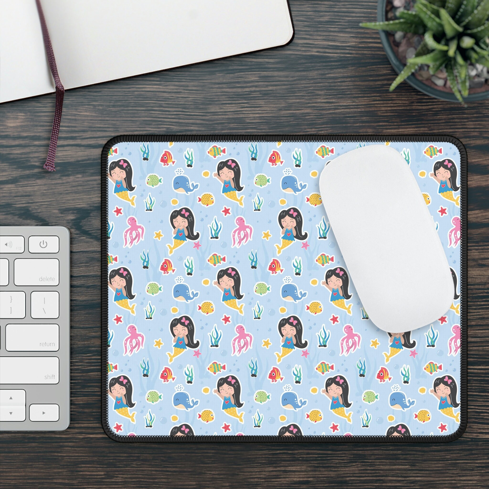 Cute Mermaids Gaming Mouse Pad - Etsy