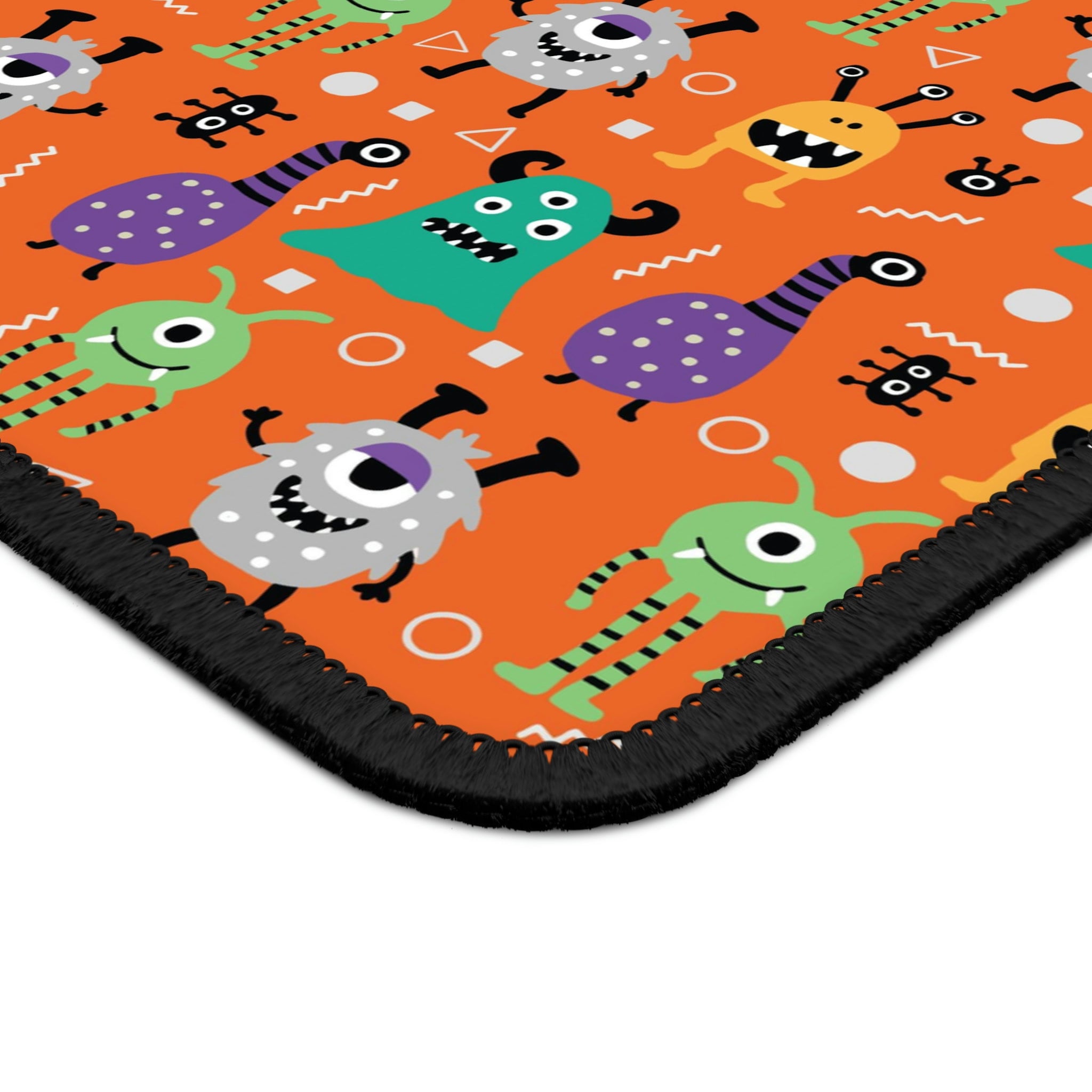 Monsters on Orange Gaming Mouse Pad - Etsy