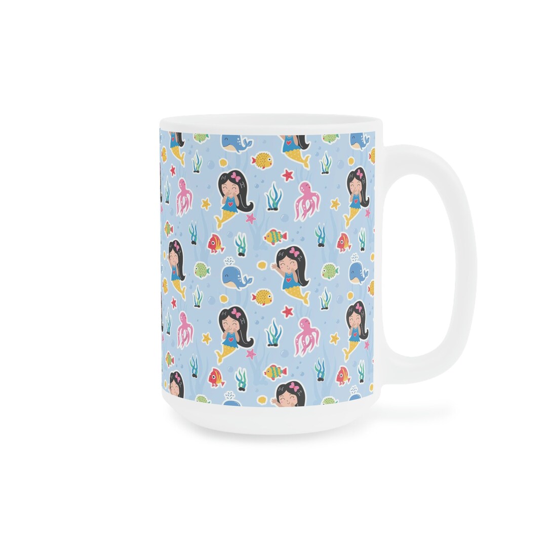 Cute Mermaids Ceramic Mug 11oz15oz20oz by Clementine & Fiona - Etsy
