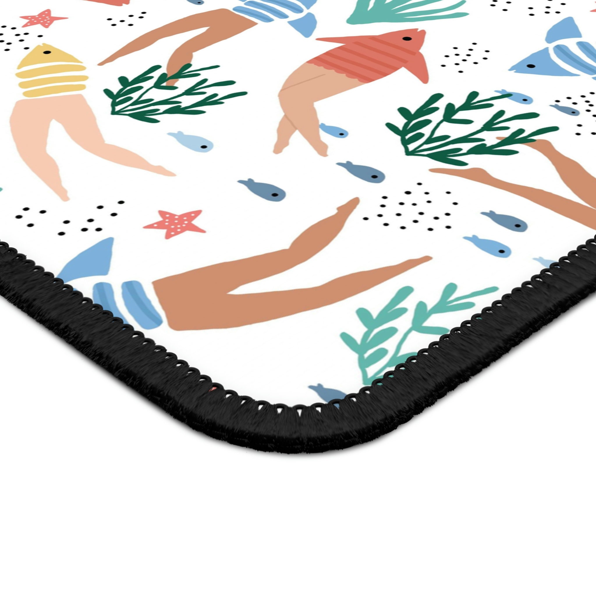 Reverse Mermaids Print Gaming Mouse Pad - Etsy