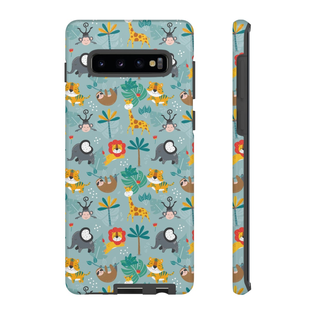 Jungle Animals tough Cases Cell Phone Case for Samsung, Google, iPhone ...