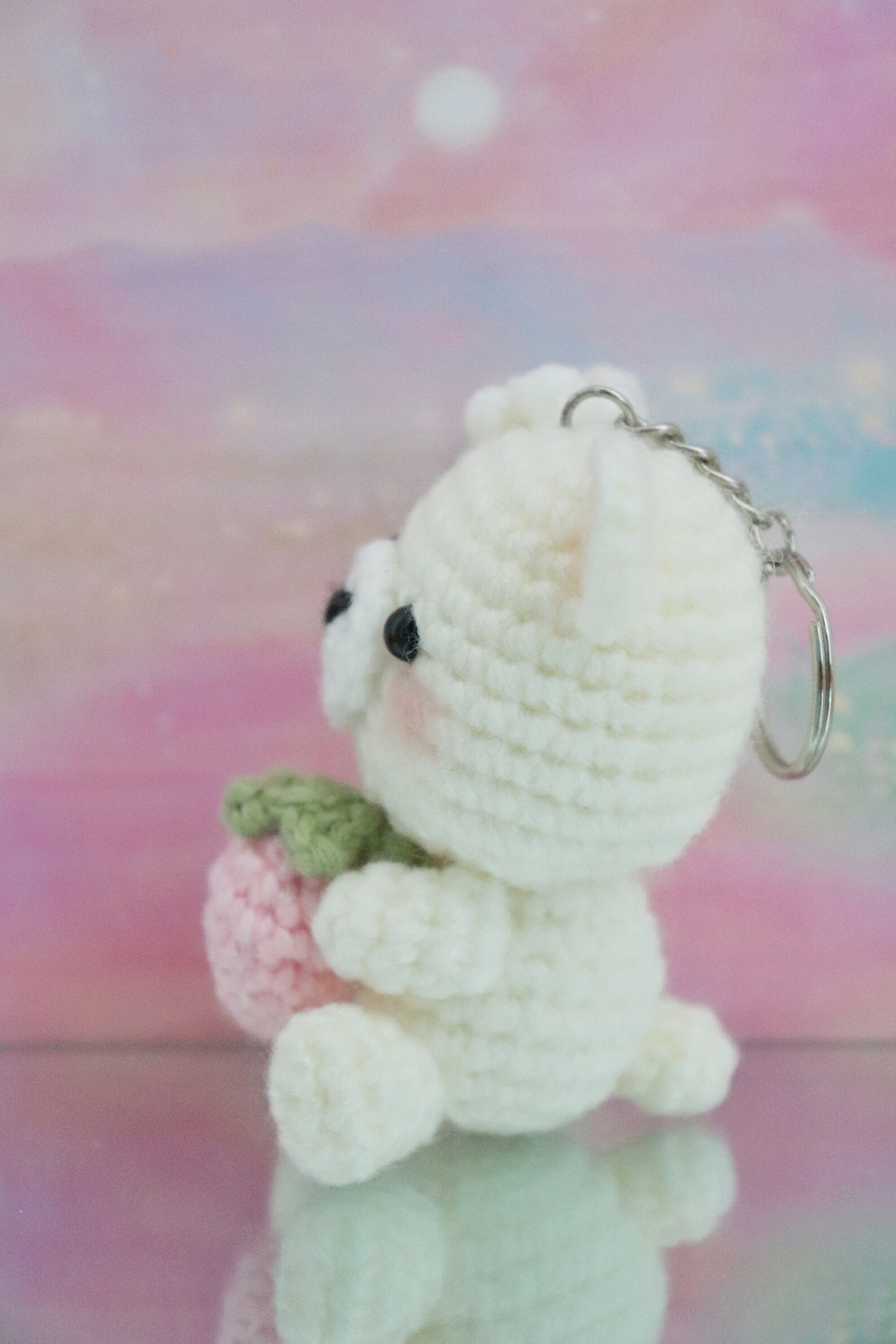 Crochet Bear Keychain Kawaii Cute Amigurumi - Etsy