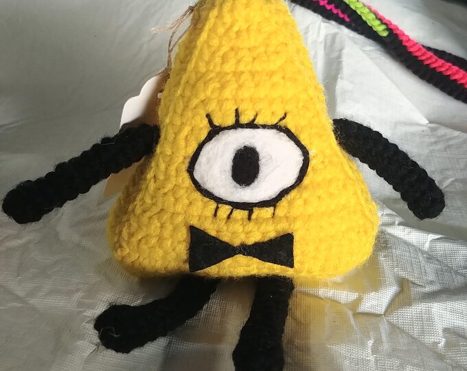 Gravity Falls Crochet Bill Cipher Toy , Amigurumi Plush, Complete With ...