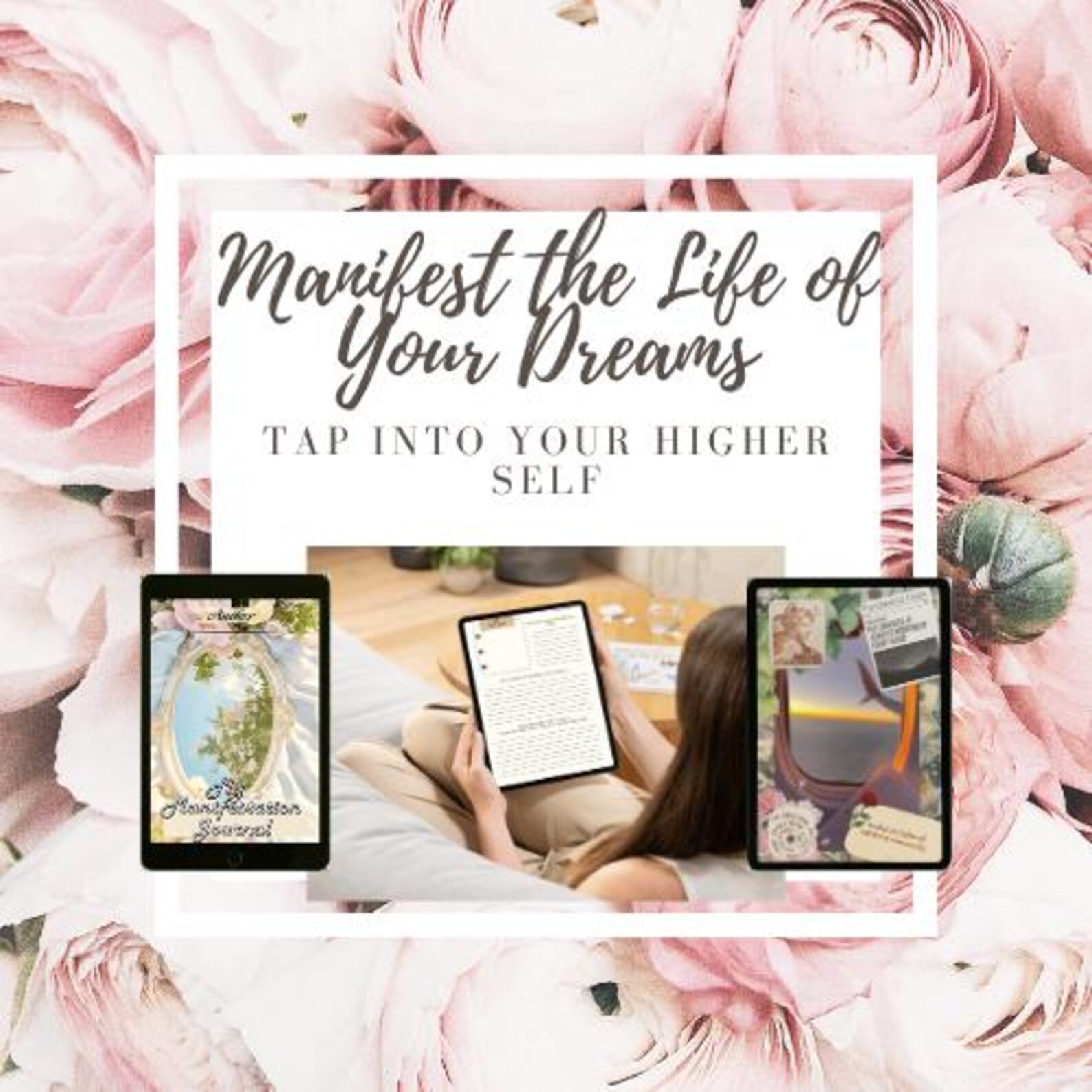 Manifestation Journal & Guide | 30-day Manifestation Workbook With ...