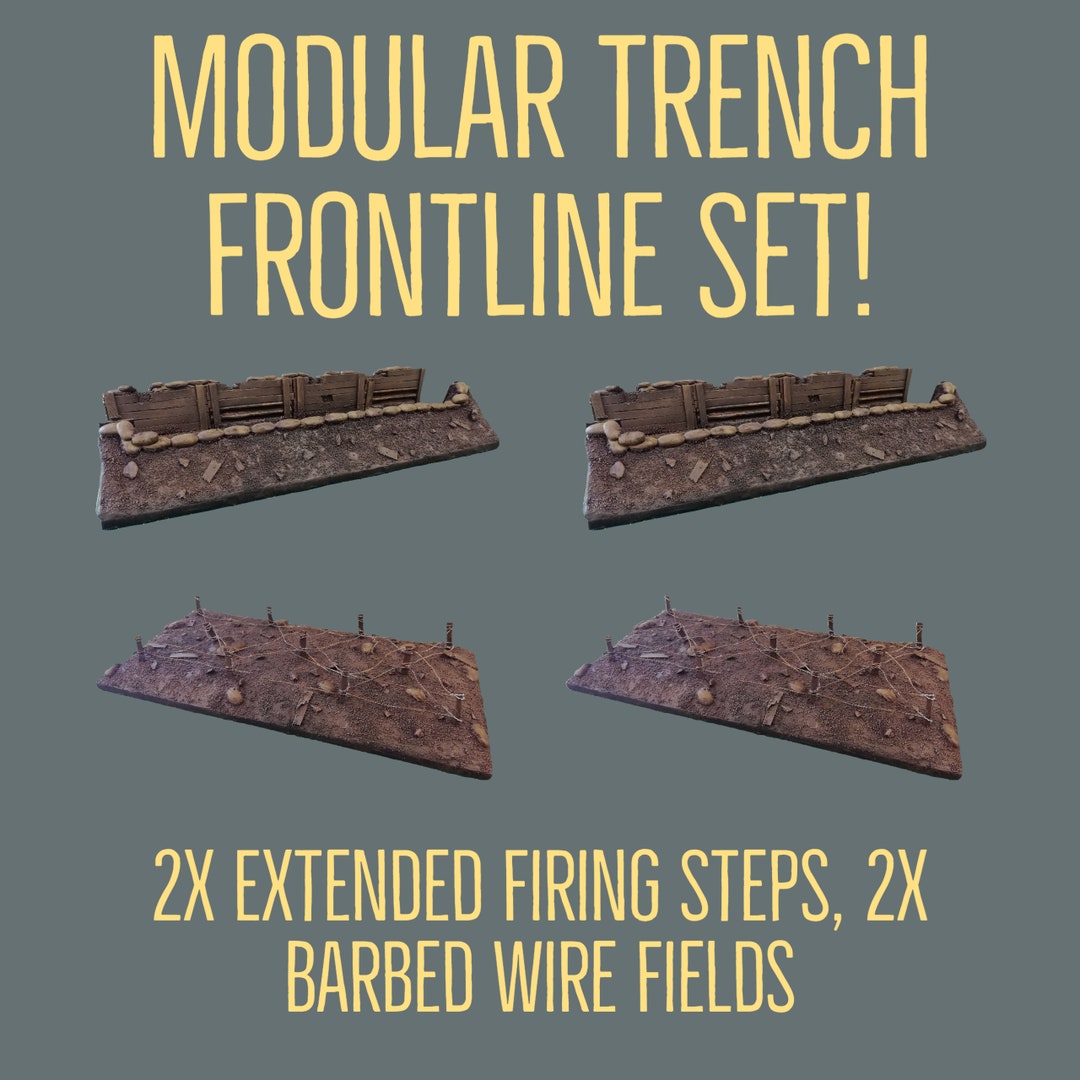 Modular Trench Frontline Set - Etsy