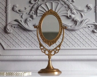 Vintage Vanity Mirror | Etsy