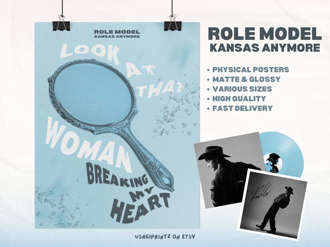 Role Model Posters | Kansas Anymore Album Art, Aesthetic Music Print ...