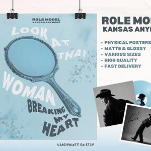Role Model Posters | Kansas Anymore Album Art, Aesthetic Music Print ...