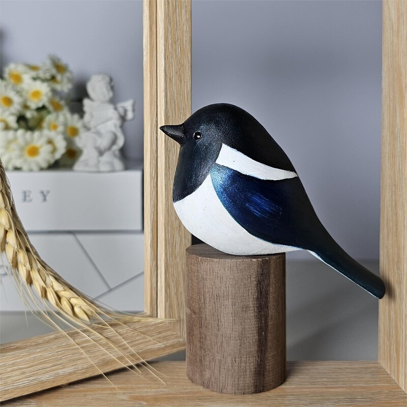 Magpie Ornament - Etsy