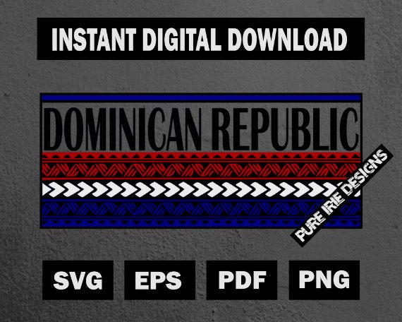 Dominican Republic Svg, Dominican Svg, Dominican Colors Svg, Png, Eps ...