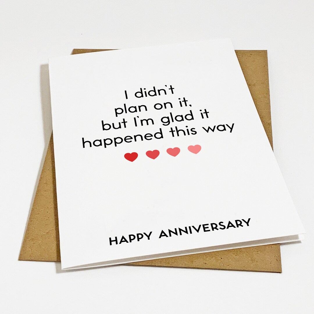 The Master Plan Anniversary Card, Cheeky & Honest Anniversary Gift for Him, Dating Anniversary ...