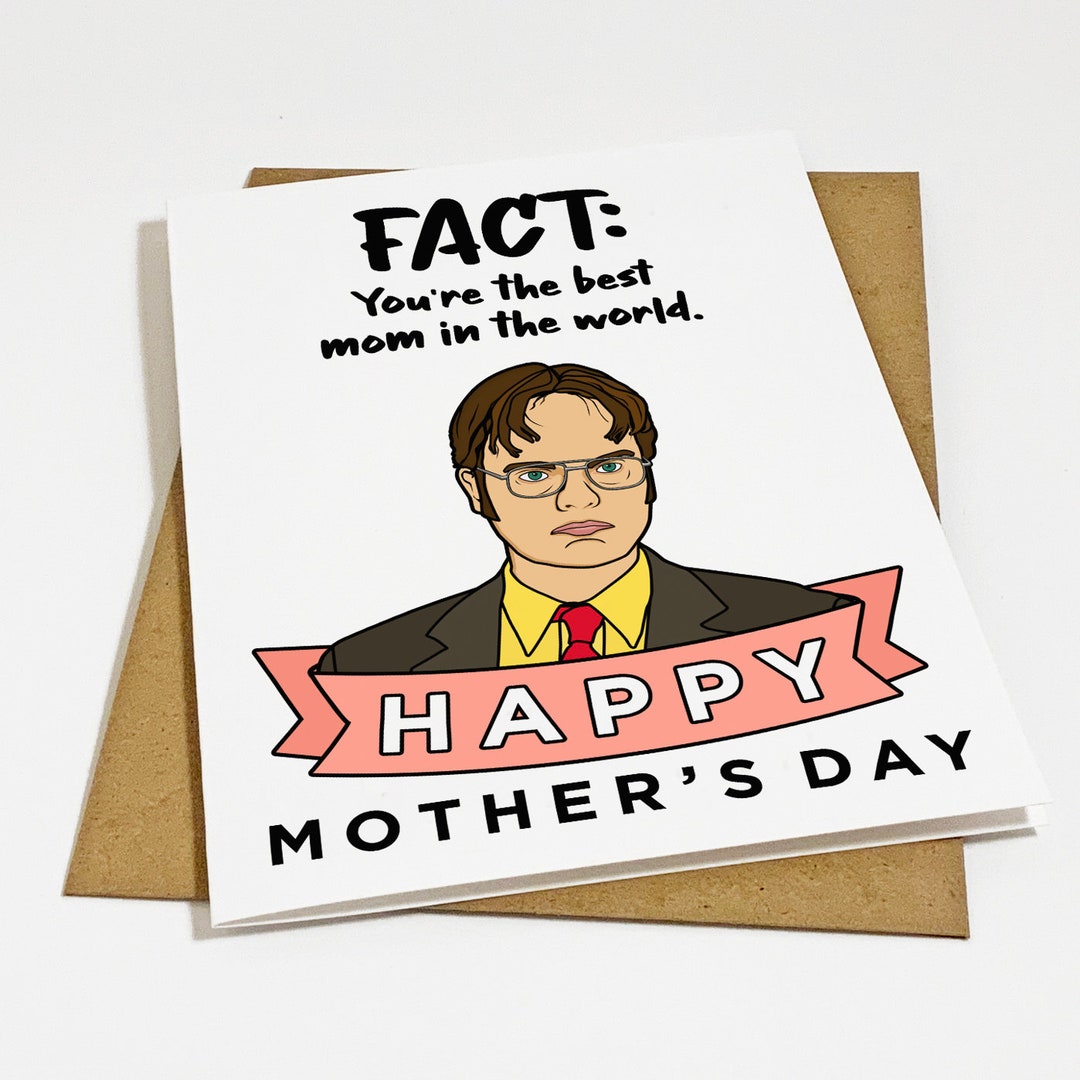 Fact: You're the Best Mom in the World - Funny Mother's Day Card for ...