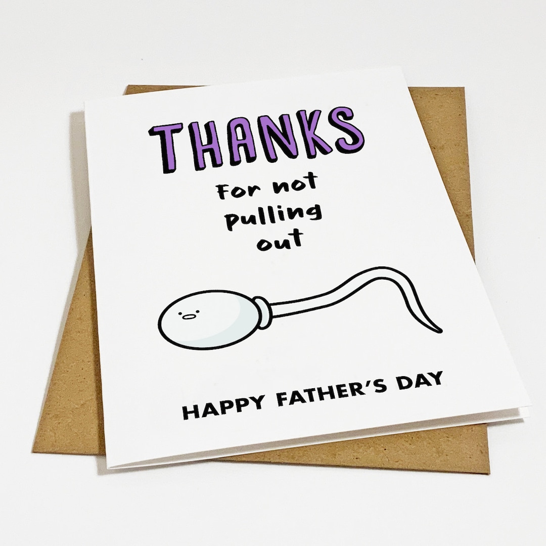 Rude Father's Day Card, Funny Fathers Day Card, Sarcastic Fathers Day ...