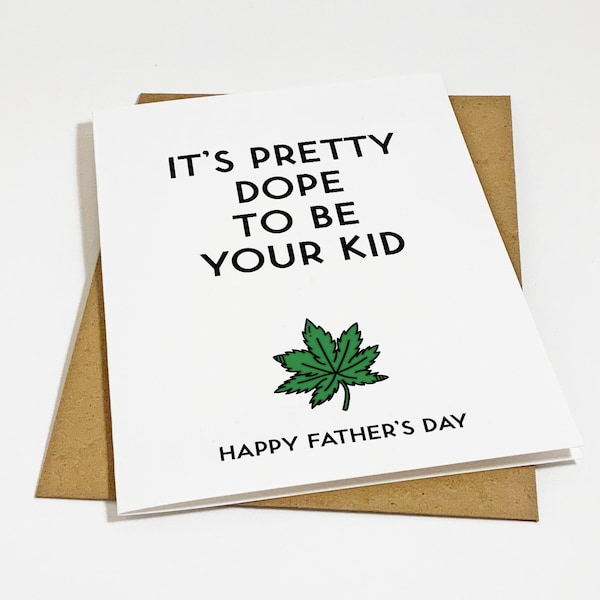 Fathers Day Marijuana Card - Etsy
