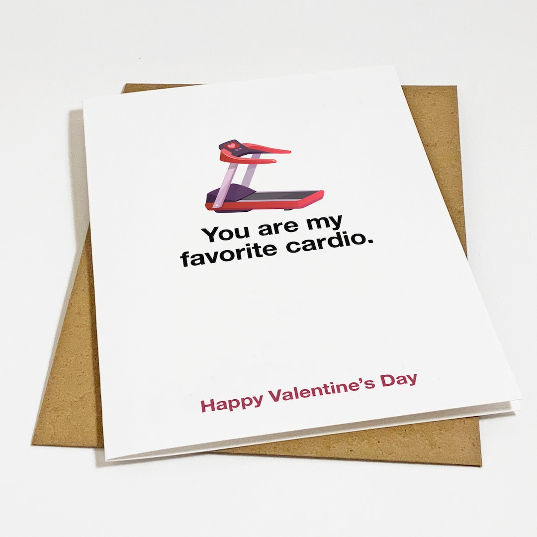 My Favorite Cardio Valentine's Day Card - Suggestive Valentines ...