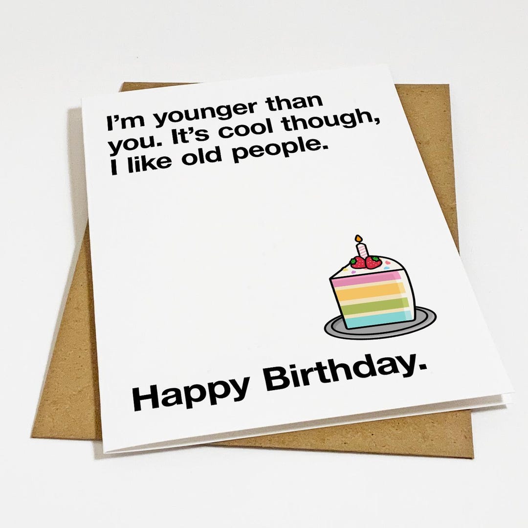 Funny Birthday Card: Sassy Greeting for Older Sister - Etsy