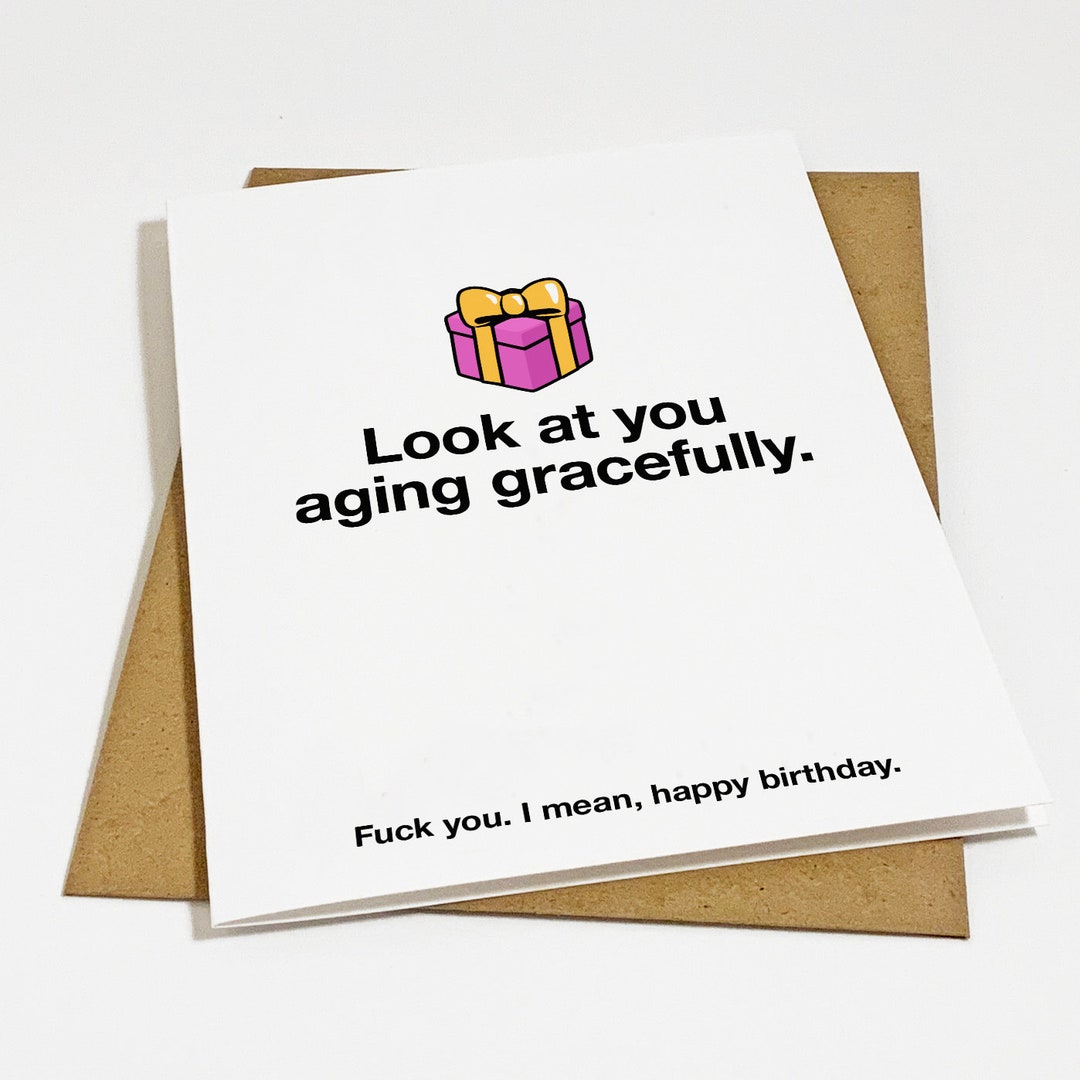 Buy Insanely Rude Birthday Card for Frenemy, Sarcastic Birthday Card ...