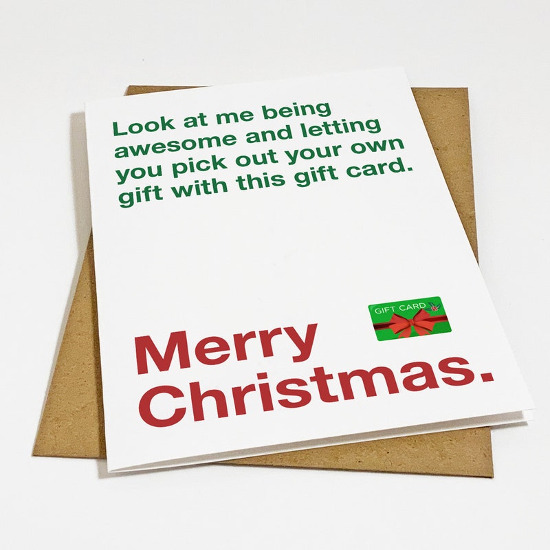 Funny Christmas Card - Etsy