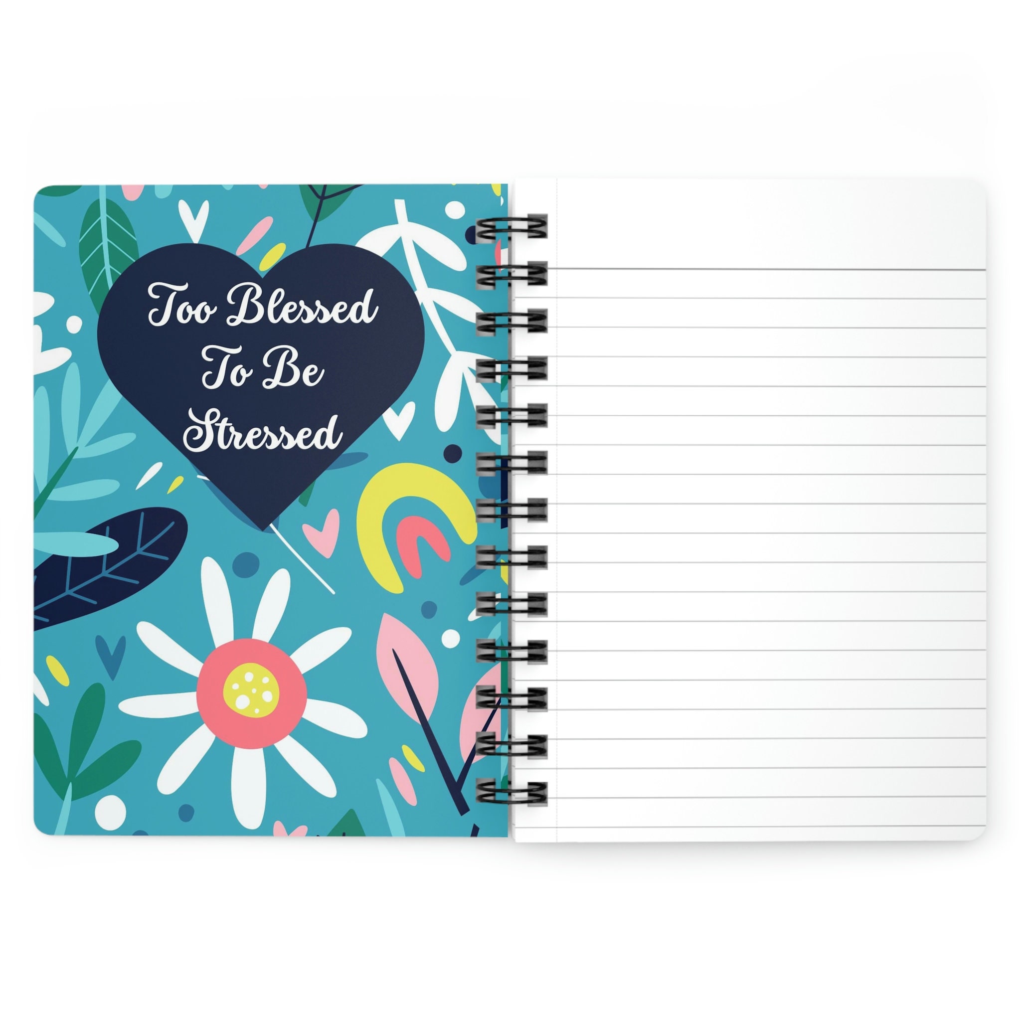 PERSONALIZED Spiral Bound Journal, Journal Notebook, 5X7 Journal, Lined ...