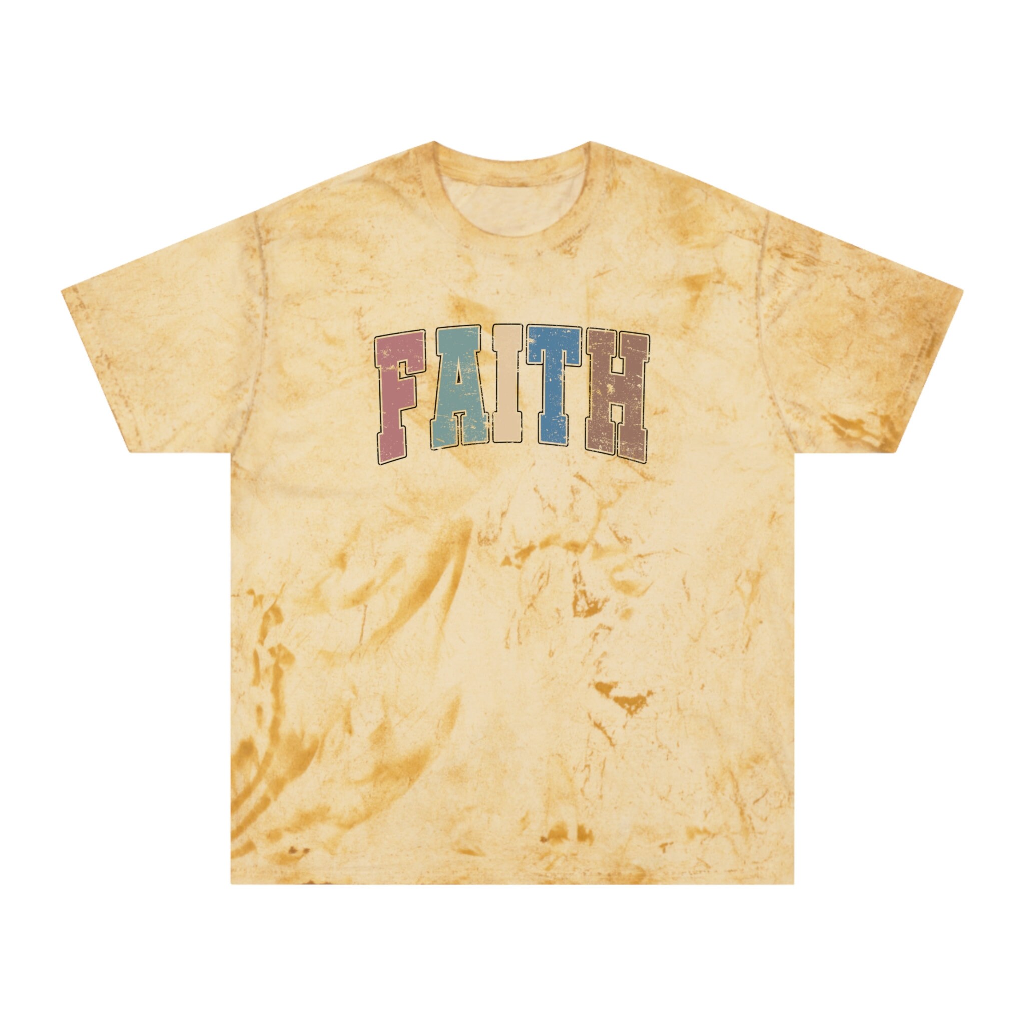 FAITH T-shirt, Faith Color Blast T-shirt, Marble Design T-shirt ...