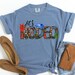 Let's Rodeo Garment-dyed T-shirt Rodeo Shirt Gifts for - Etsy