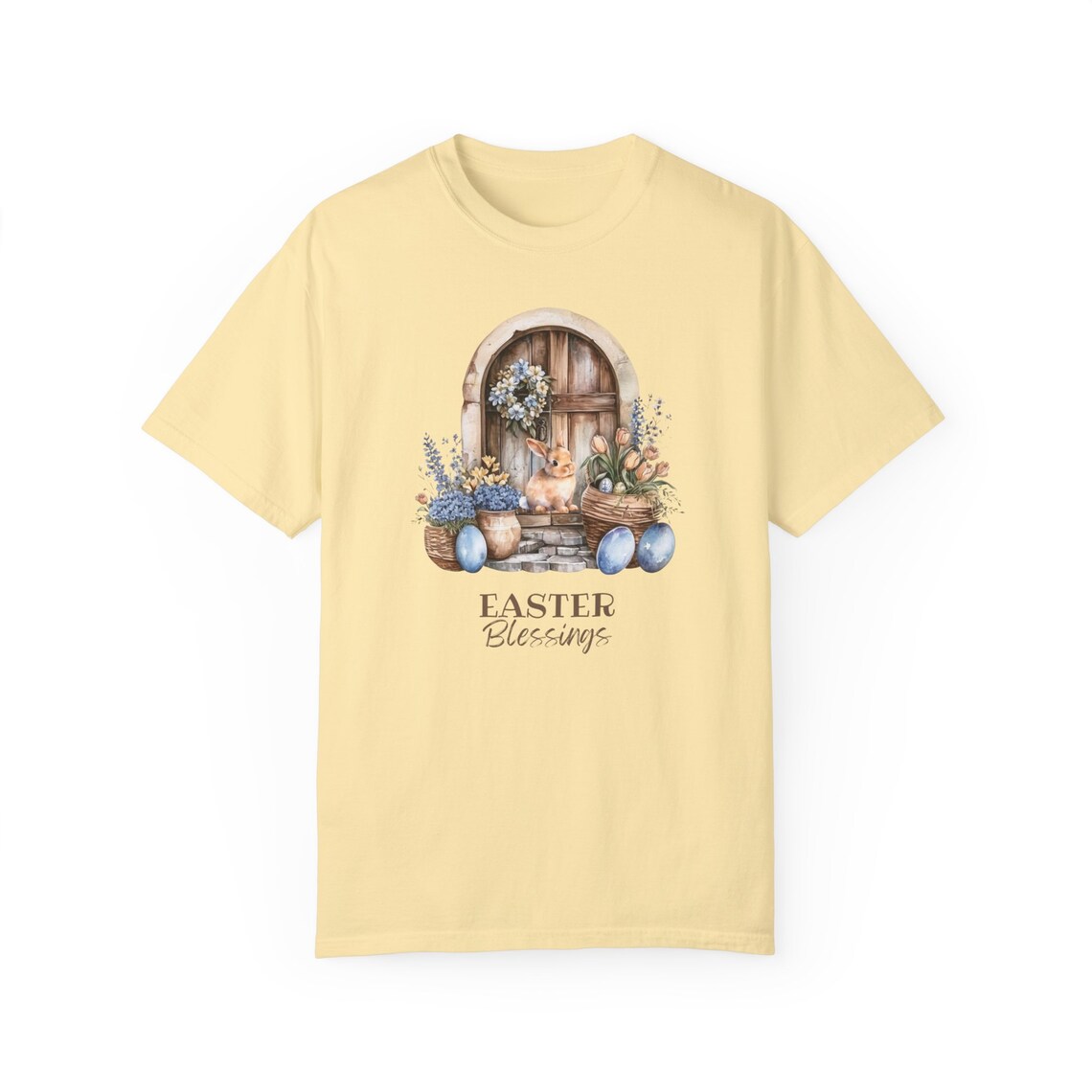 Easter Blessings T-shirt, Easter Eggs, Easter Rabbit, Christian T-shirt ...