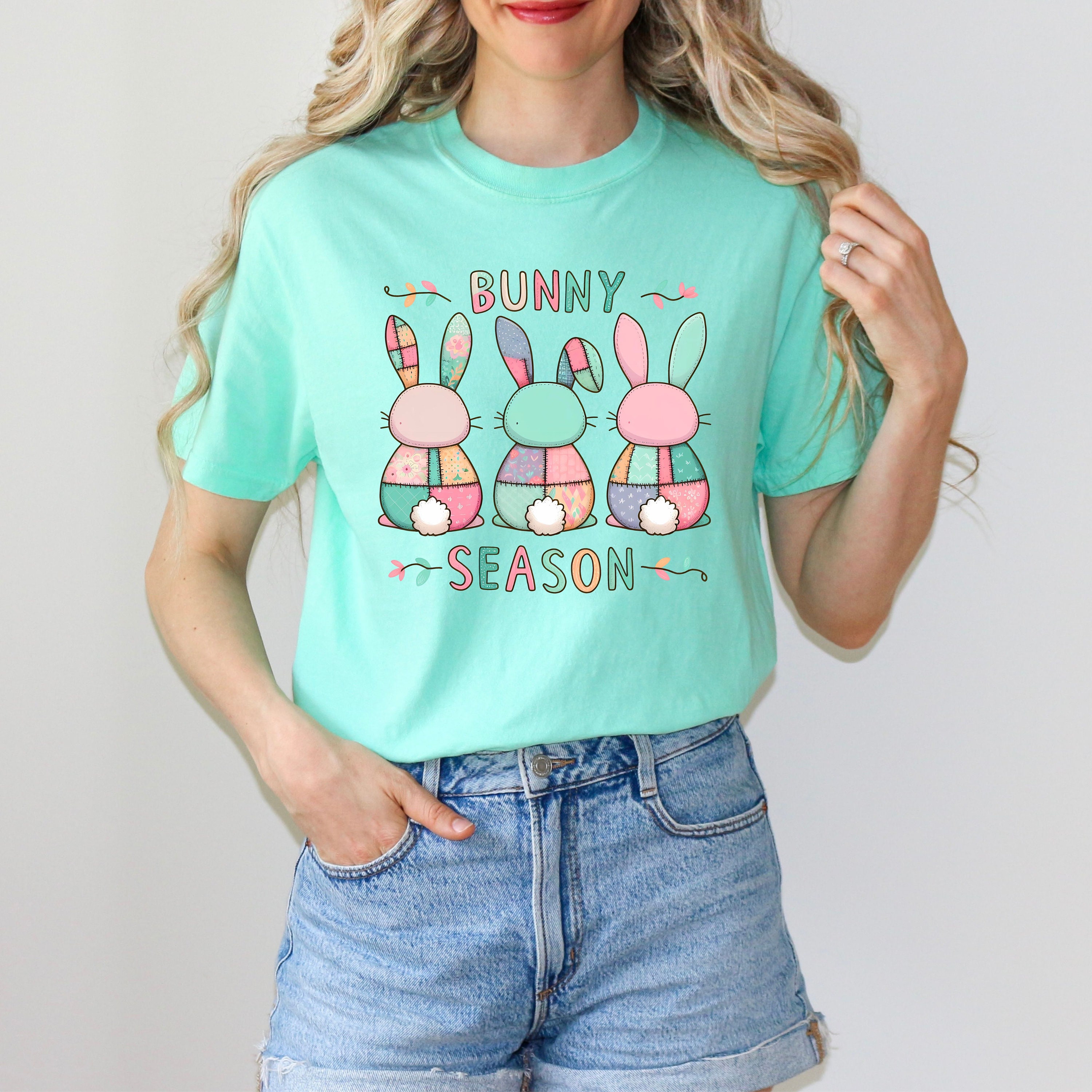 Bunny Season T-shirt, Easter T-shirt, Easter Bunny, Bunny Rabbit Shirt ...