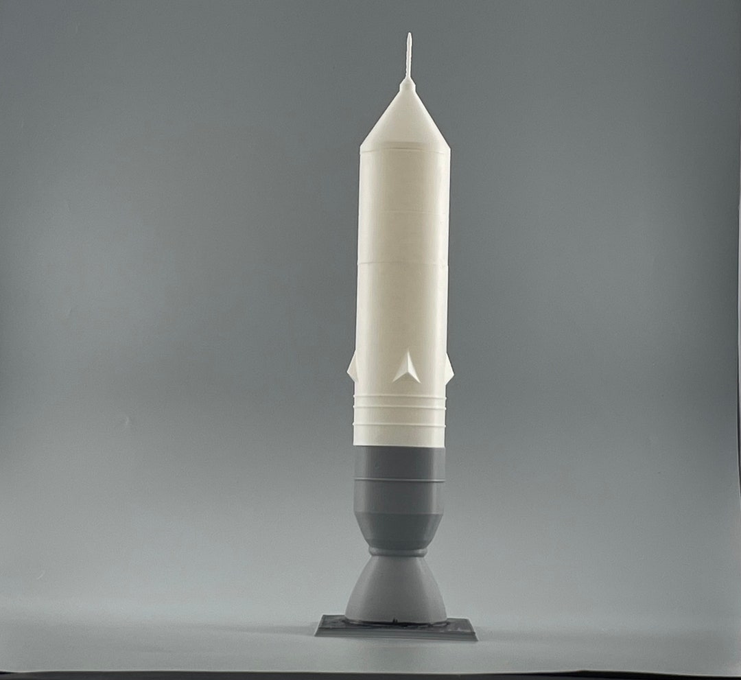 Sea Dragon Rocket Model=high Detail-40cm High - Etsy