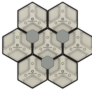 Spacex Modular Starship Tiles 1:2 Scale-unique-high Quality Replicas-3d ...